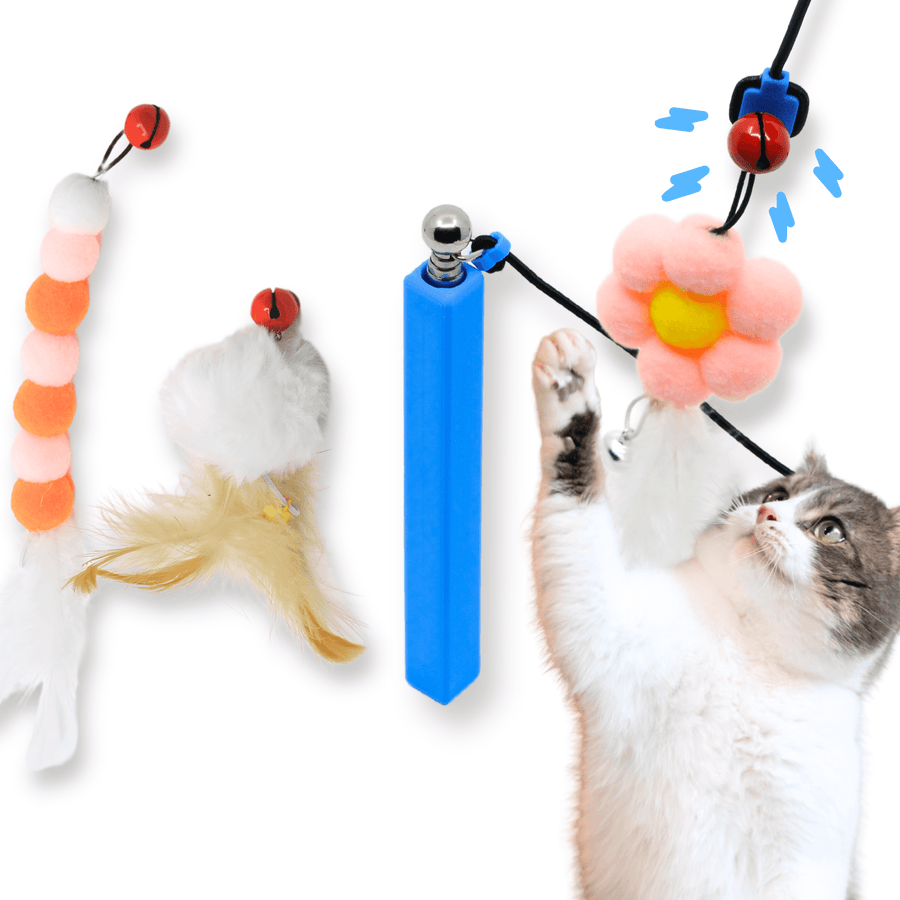 Turnipet | The Most Interactive Cat Toy: Magnetic Catch Wand